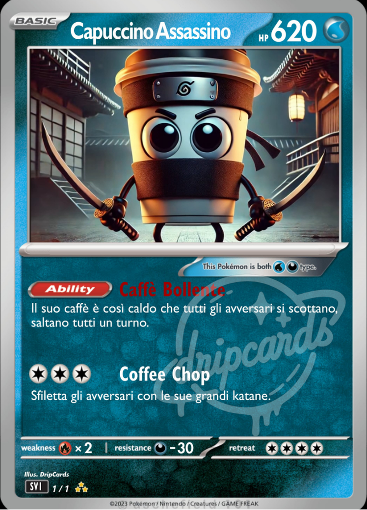 Cappuccino Assassino – DripCards