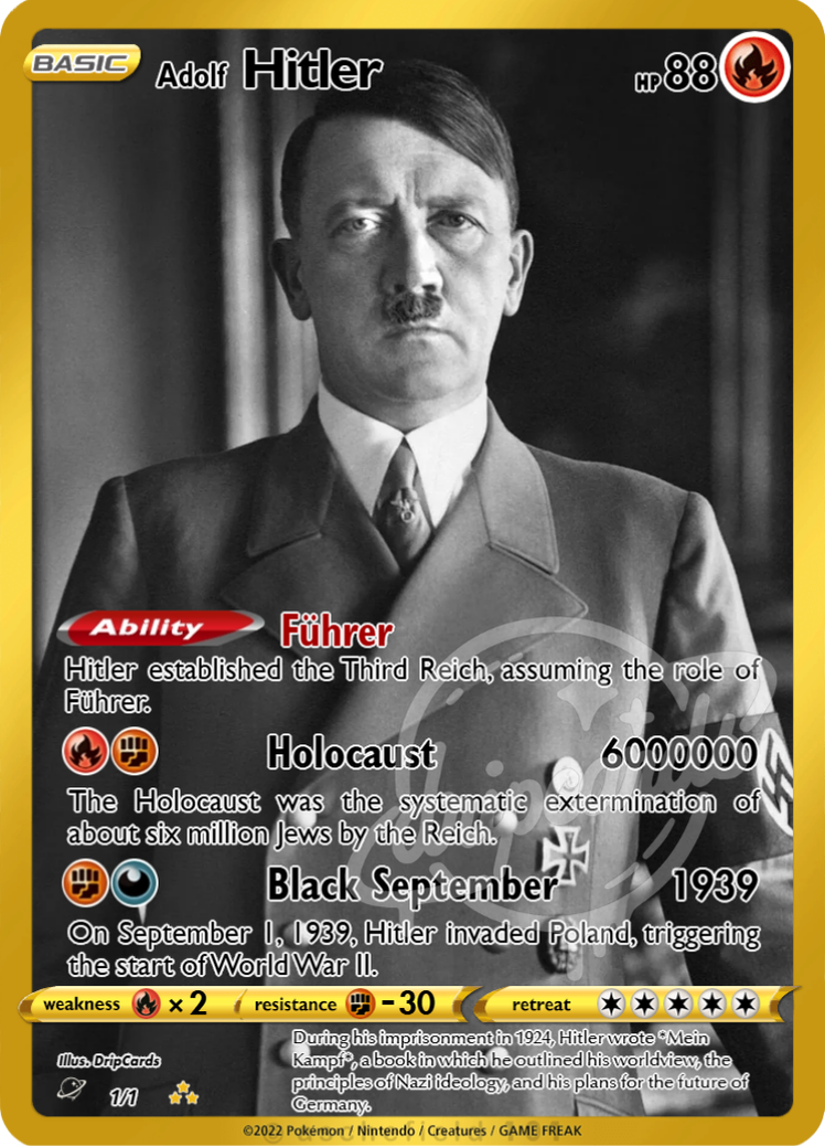 Adolf Hitler – DripCards